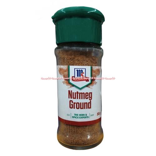 Jual Mccormick Nutmeg Ground 10gr Bumbu Mc Kormick Pala Bubuk Halus ...