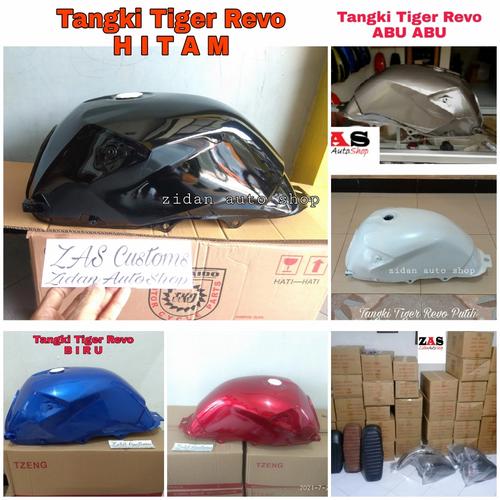 Jual Tangki Tiger Revo Merah /Biru / Putih / Silver / Abu abu - Hitam ...