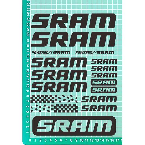 Jual cutting sticker stiker sepeda sram - Putih - Kab. Tangerang ...