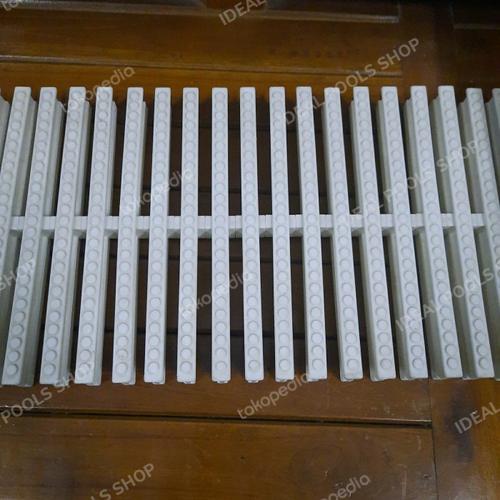 Jual Grill Gutter Kolam Renang Kaki 1 Lebar 25cm Warna Putih Merk Italy ...