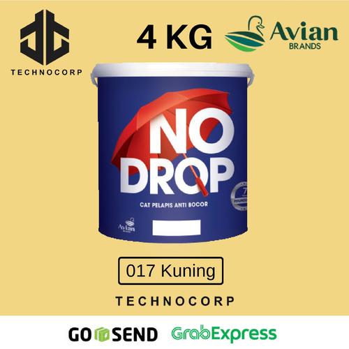 Jual NO DROP 017 KUNING / CREAM CAT PELAPIS ANTI BOCOR TEMBOK GENTENG 4 KG - Kota Medan ...