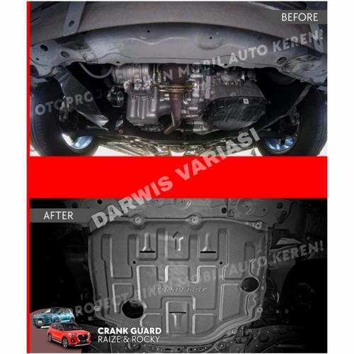 Jual Crank Guard Raize Rocky 2021 Pelindung Bawah Mesin - Jakarta Pusat ...