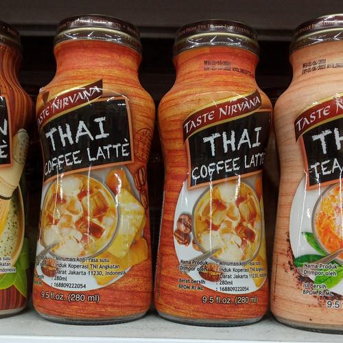 Jual TASTE NIRVANA THAI COFFEE LATTE 280 ml minuman kopi rasa susu ...