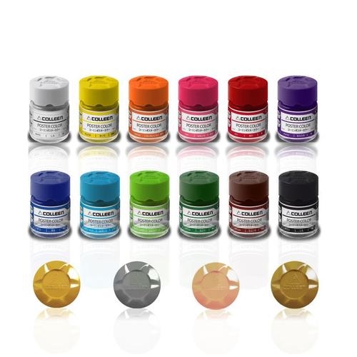 Jual CAT POSTER AIR 12 ML COLLEEN POSTER COLOUR CAT LUKIS BOTOL KACA ...