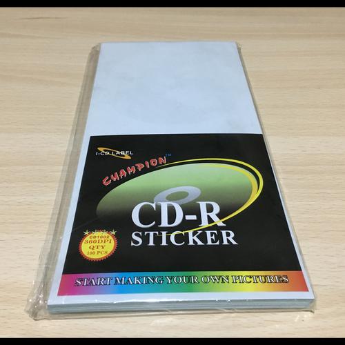 Jual CD VCD DVD STICKER LABEL COVER HVS 2 PCS - Kota Bogor - RUDY ...