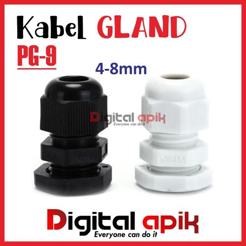 Jual Kabel Glan PG9 PG-9 PG 9 Cable Gland Waterproof Box Nintoku Panel ...