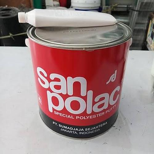 Jual DEMPUL SANPOLAC Galon 4 KG / DEMPUL BESI CAT MOBIL / SANPOLAC ...