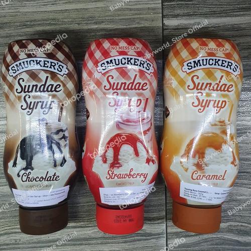 Jual Smuckers Sunday Syrup Smucker's topping (ADA 3 VARIAN) Import ...
