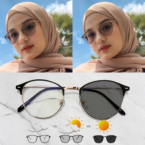 Jual KACAMATA PHOTOCROMIC Normal Gratis Lensa Minus - 1920 - normal, Hitam Gold - Kota Surabaya ...