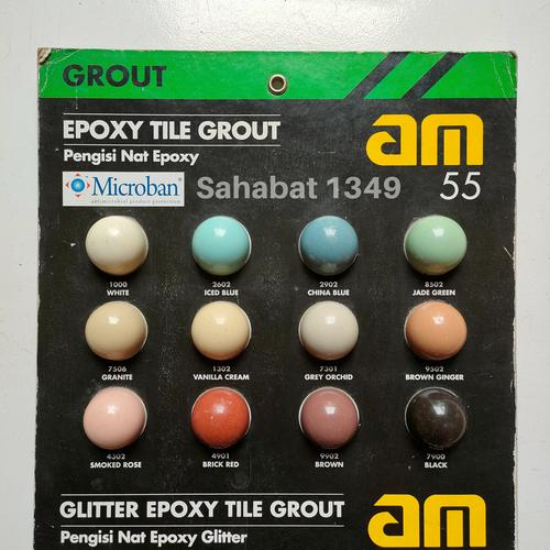 Jual Nat Keramik Epoxy Tile Grout AM 55 Pengisi Nat Epoxy - Kota Depok ...