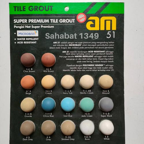 Jual Semen Nat Keramik | Pengisi Nat Premium AM 51 Super Premium Tile ...