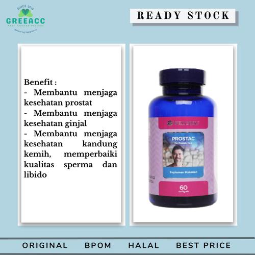 Jual Wellness Prostac 60 Kapsul Vitamin Suplemen untuk Prostat dan ...