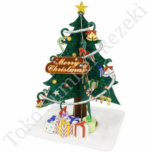 Jual Pohon Natal Papercraft Merry Christmas Tree Paper Craft Xmas ...