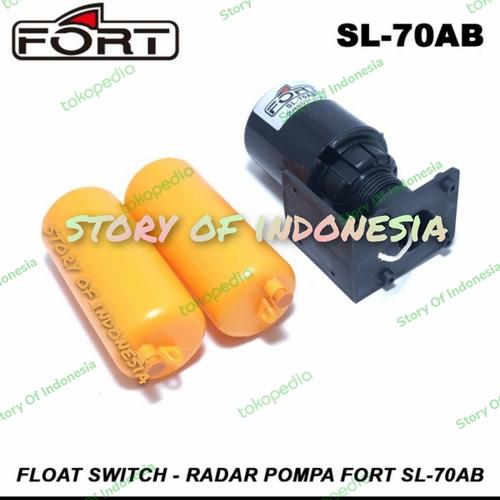 Jual FORT Radar Pompa / Float Switch SL-70AB Warna Orange - Jakarta ...
