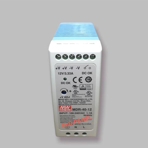 Jual SWITCHING MDR-40-12 POWER SUPPLY MW MEANWELL 12VDC 3.33A - Jakarta ...