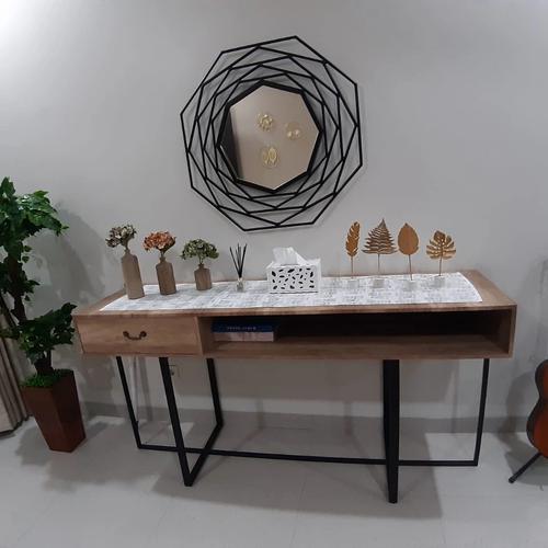 Jual meja console industrial/meja console minimalis besi/meja hias ...