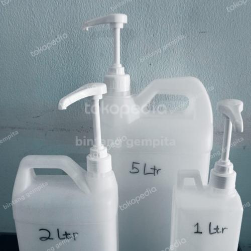 Jual 1 set (pump dan jerigen) 1 2 5 liter - jerigen 5lt 42 - Jakarta ...