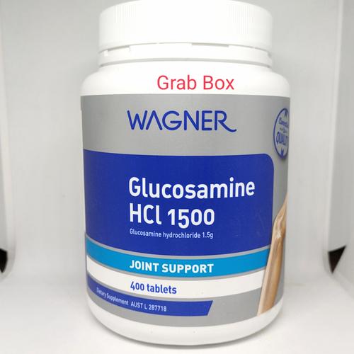Jual WAGNER GLUCOSAMINE HCL 1500MG 400 TAB VIT SENDI LUTUT JOINT TULANG ...