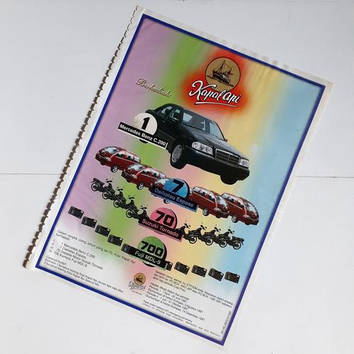 Jual Iklan jadul mobil Kapal Api - Kota Malang - Kertas Abc | Tokopedia