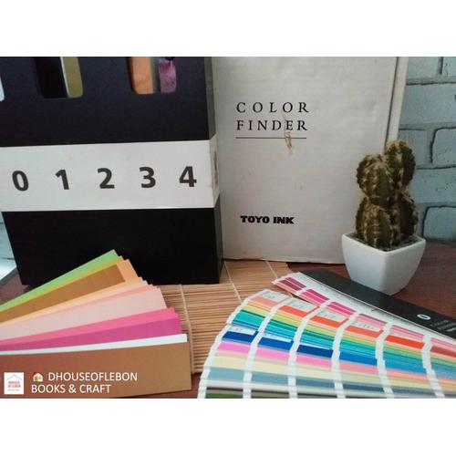 Jual SET COLOR FINDER By TOYO INK - COLOR CHART KATALOG - Jakarta ...
