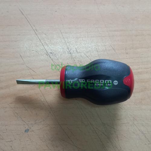 Jual Facom Flat Stubby Screwdriver (-) 4x35 Obeng Facom 4x35 - Jakarta ...