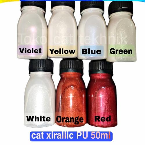 Jual Cat Pu xyrallic xyralic ecer | Cat duco xirallic xiralic Pu 50ml ...