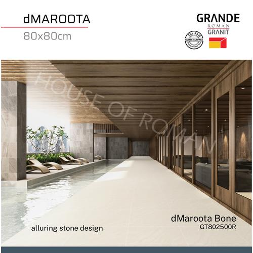 Jual ROMANGRANIT GRANDE MATTE dMaroota Bone 80x80 GT802500R ROMAN ...