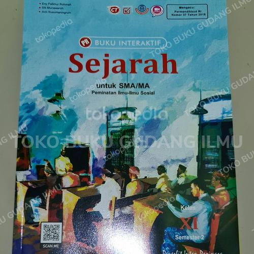 Jual Buku PR / LKS interaktif sejarah peminatan kelas XI,11 semester 2,2021 - Kota Surabaya ...