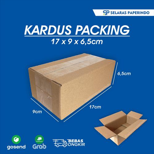 Jual KARDUS PACKING 17x9x6,5 cm - DUS PACKING COKLAT - BOX PACKING 17x9 ...