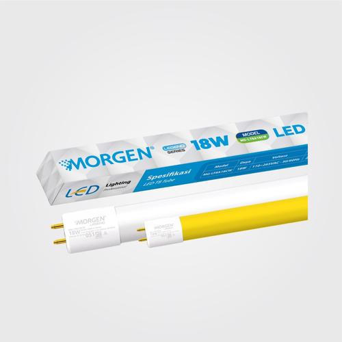 Jual TL LED Morgen T8 18W 2200Lm lampu TL T8 LED 120CM - Putih ...