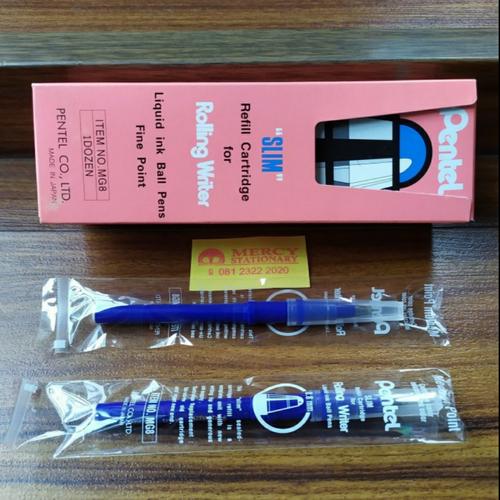 Jual Refill / Isi Ballpoint Pentel MG8 - Hitam - Kota Surabaya - MERCY ...