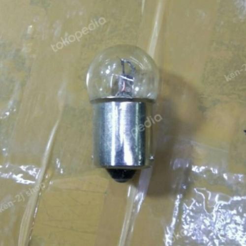 Jual bohlam bayonet B15S (1kaki) 24V-5W bohlam kepala bulat 24v 5w ...