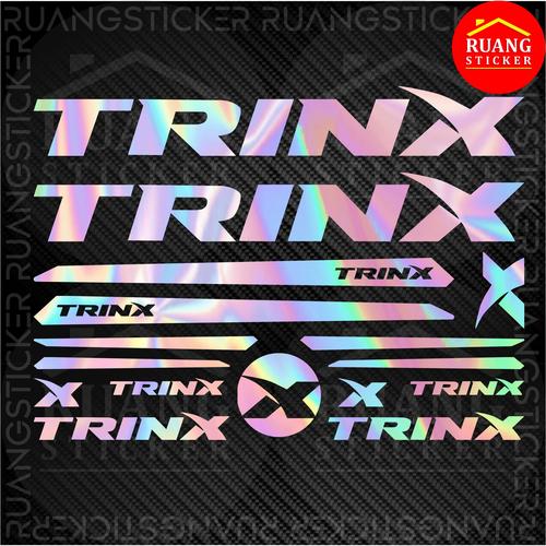 Jual STIKER SEPEDA TRINX DECAL BIKE HOLOGRAM CUSTOM SET STICKER - Kota ...