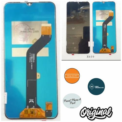 Jual LCD TS INFINIX HOT 10T X659 Techno Spark 7 KF6 ORI 100% - Hitam ...