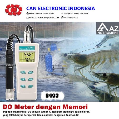 Jual DO Meter / Oxygen Meter AZ Instrument 8403 - Jakarta Barat - CAN ...