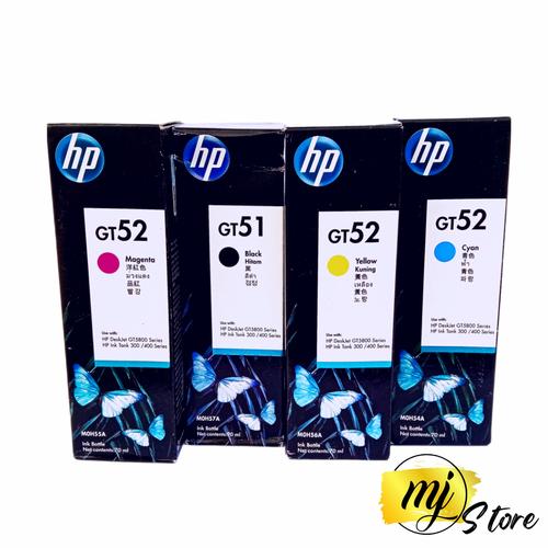 Jual Tinta HP GT51 Original INK TANK DeskJet GT5800 300 400 Series ...
