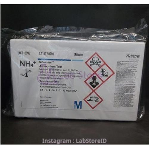 Jual Ammonium Test Kit 150 test 111117 Uji Ammonium | Merck 1.11117. ...