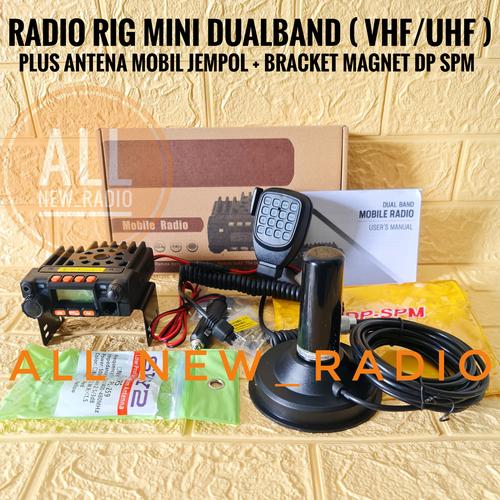 Jual RADIO RIG MINI DUALBAND WEIRCOM REDELL DAN ANTENA BRACKET MAGNET ...