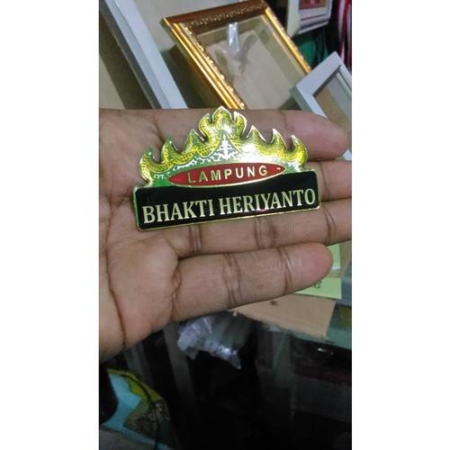 Jual NAME TAG SIGER LAMPUNG PAPAN NAMA DADA BENING - Kab. Pringsewu ...