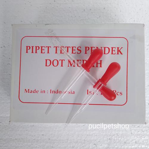 Jual Pipet Kaca Drop Pipet 1ml Sepetan Pemberi Obat Hewan Kucing Anjing ...