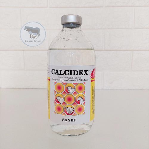 Jual Calcidex 500 ml / Infus Sapi / Sapi Ambruk / Sanbe Farma - Kab ...