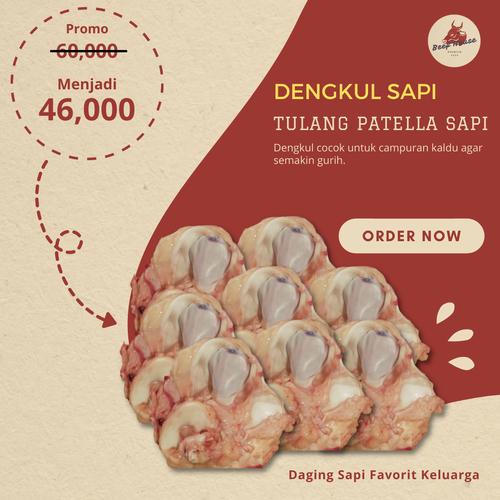 Jual Dengkul Tulang Patella Sapi Segar Fresh Premium - Jakarta Timur ...