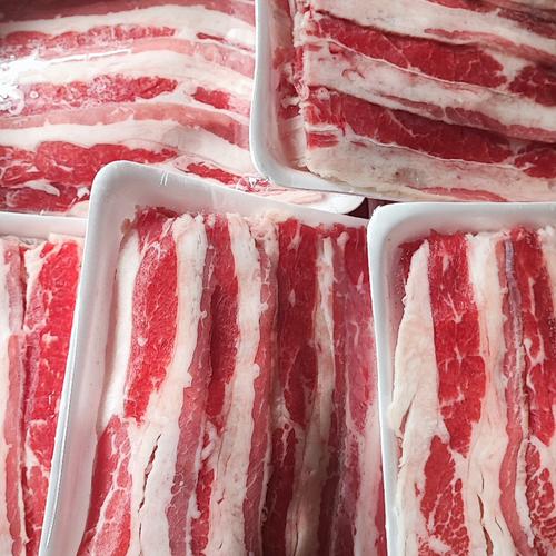 Jual SWIFT US BEEF SLICE SHORTPLATE DAGING SAPI SLICE YOSINOYA 500 GRAM ...