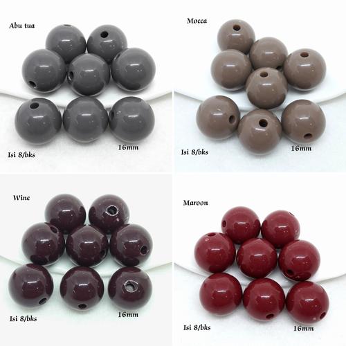 Jual MANIK MOTE SUSU MODEL BULAT DAN KOTAK WARNA PASTEL DOF U KERAJINAN ...