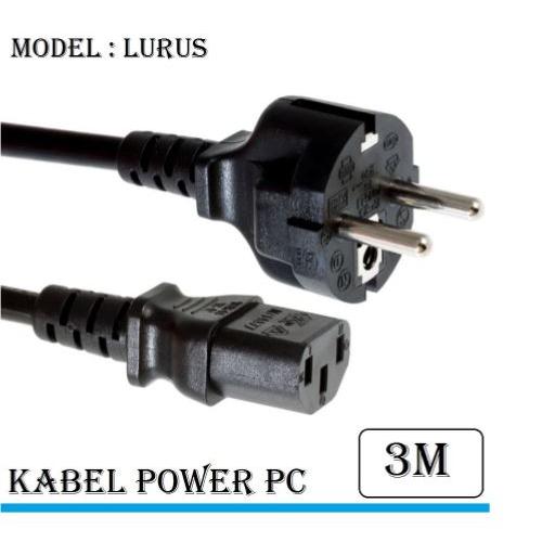 Jual Kabel power cpu bestlink 3m 0.75mm-Cable power psu pc cord to c13 ...