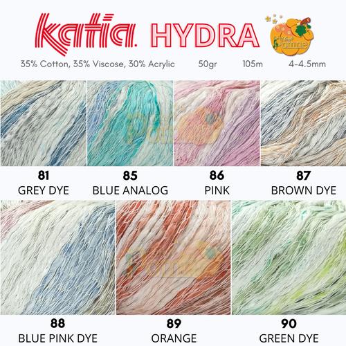 Jual BENANG RAJUT IMPORT PREMIUM - KATIA HYDRA - PREMIUM KNITTING YARN ...