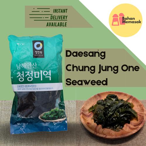Jual Daesang Chung Jung One Dried Seaweed Korea Wakame Myeok - 50 gram ...