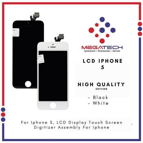 Jual LCD Iphone 5 Fullset Touchscreen - Hitam - Jakarta Pusat ...