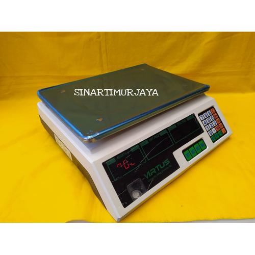 Jual TIMBANGAN DIGITAL 30 KG / TIMBANGAN DUDUK BUAH LAUNDRY VIRTUS ...
