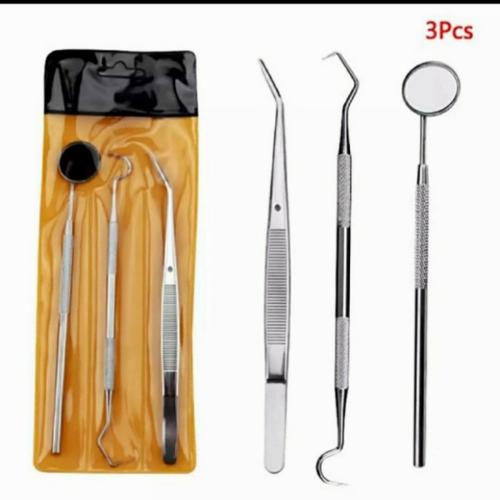 Jual Dental Instrumen Set 3 Pcs / Alat Dokter Gigi - Kota Surabaya ...